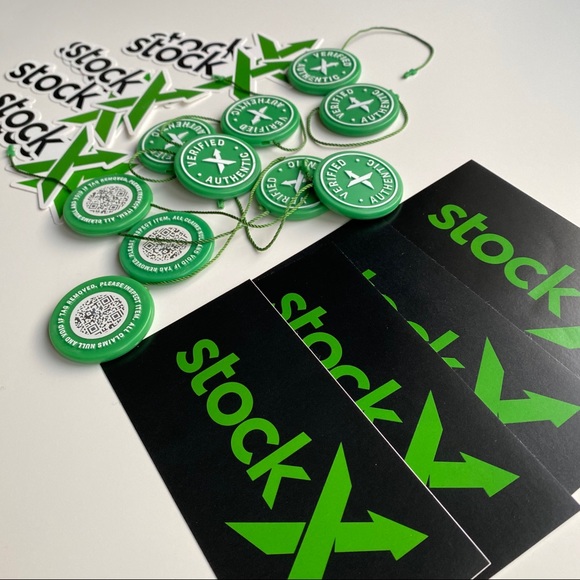 StockX | Accessories | Set Authentic Stockx Uncut Tag And Sticker ...